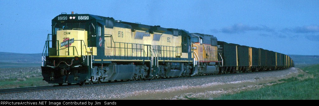 CNW 8519 Billings WY 1990